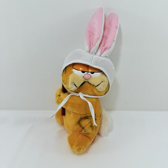 Dakin | Toys | Vintage Dakin Garfield Easter Bunny Plush Toy Rabbit Ear ...